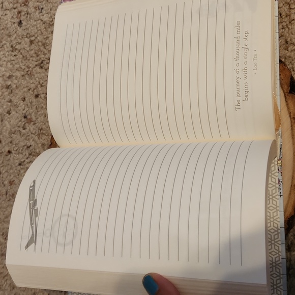 Eccolo | Office | Eccolo World Traveler Lao Tzu Journey Quote Journal New | Poshmark